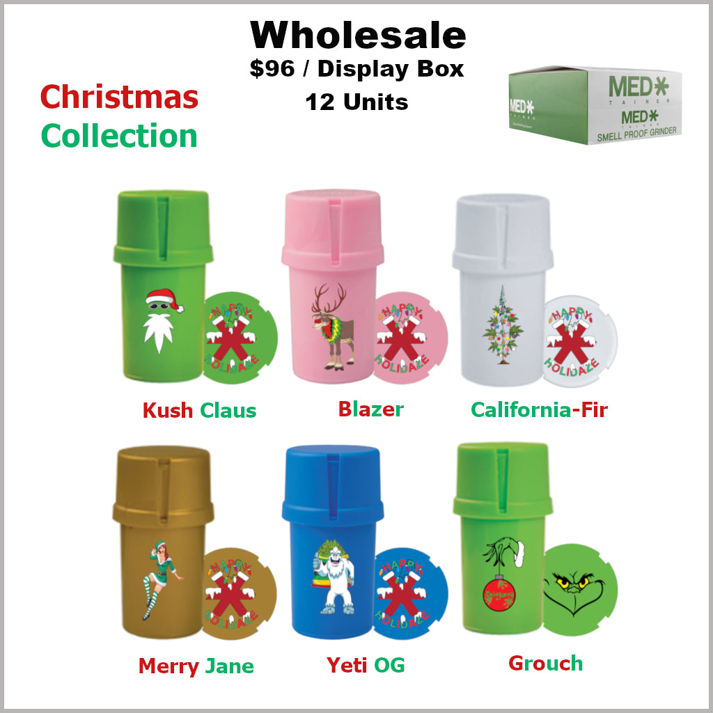 Medtainers Premium- Christmas Collection (12 Units) – Medtainer Wholesale